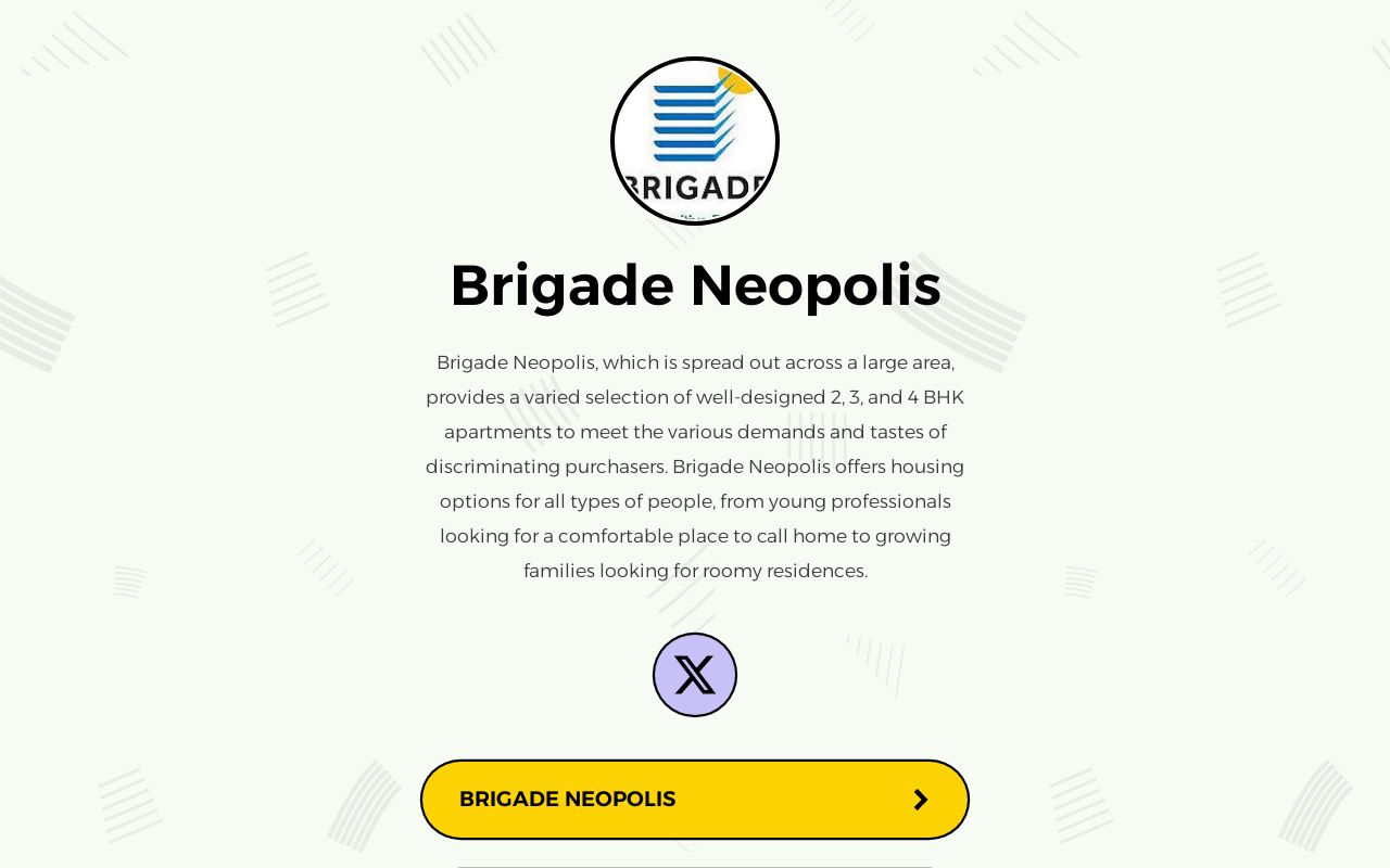 Brigade Neopolis Apartment